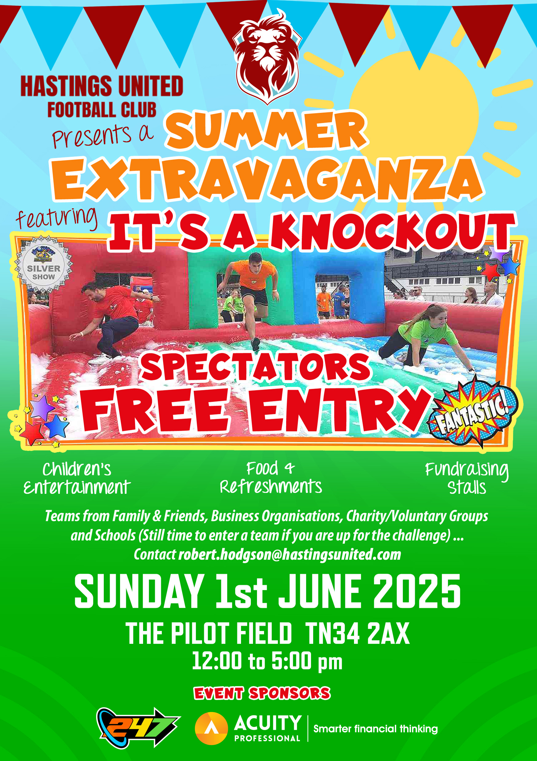 SUMMER EXTRAVAGANZA 2025 | Hastings United Football Club