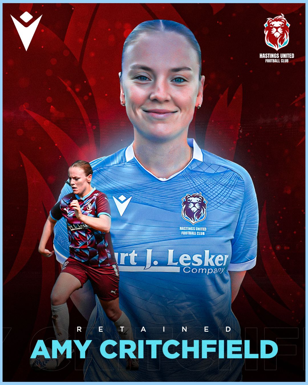 AMY CRITCHFIELD | Hastings United Football Club