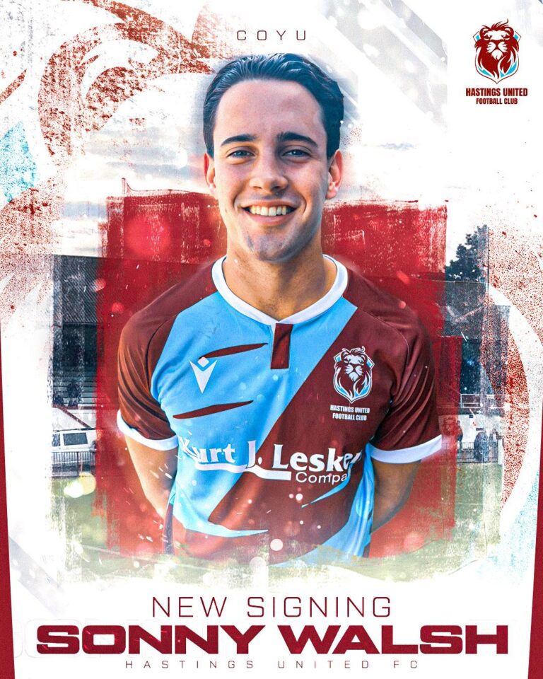 SONNY SIGNS | Hastings United Football Club